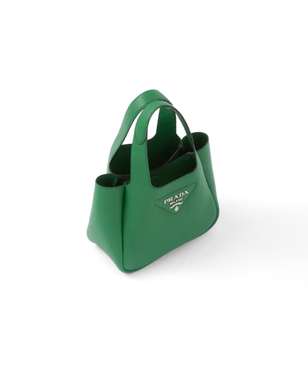 Prada Leather Mini Bag - Green N | Editorialist